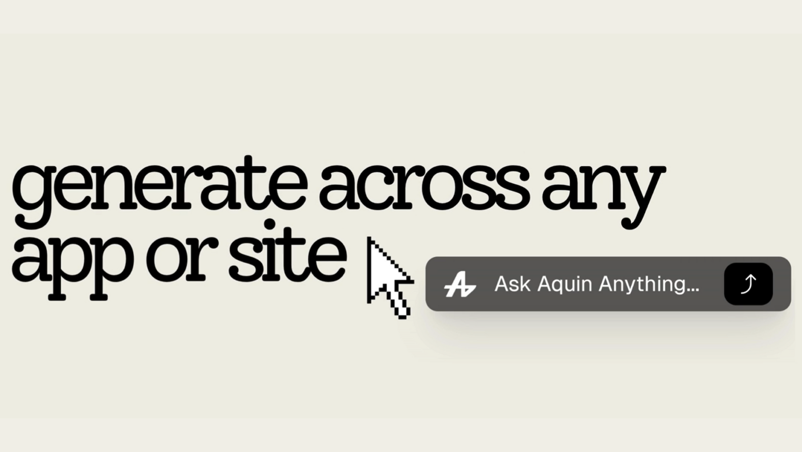 Cursor Follow | Aquin